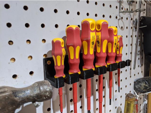 Screwdriver Holder by apembo | Download free STL model | Printables.com
