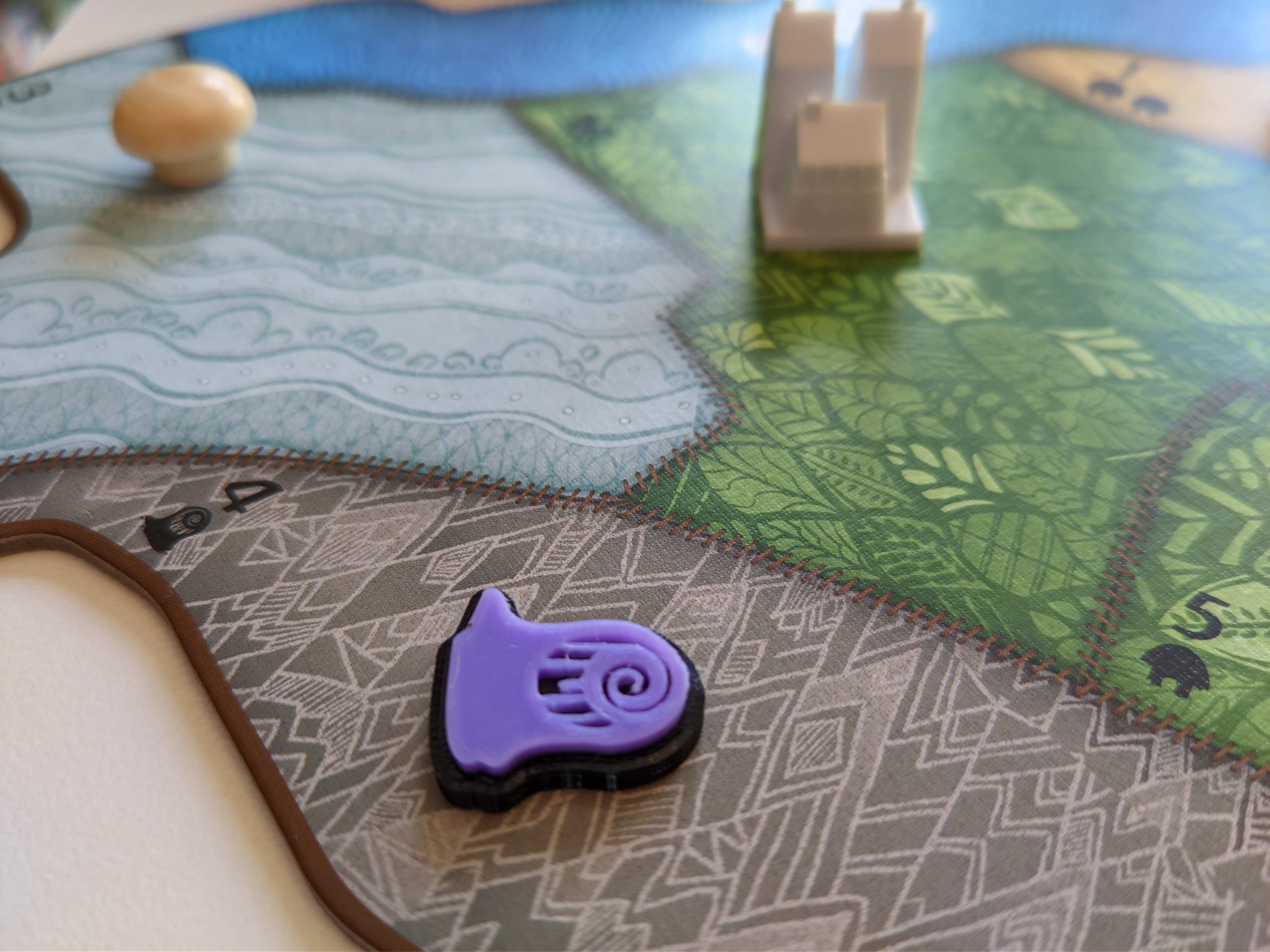 Spirit Island Blight Token by TheOtherWes | Download free STL model ...