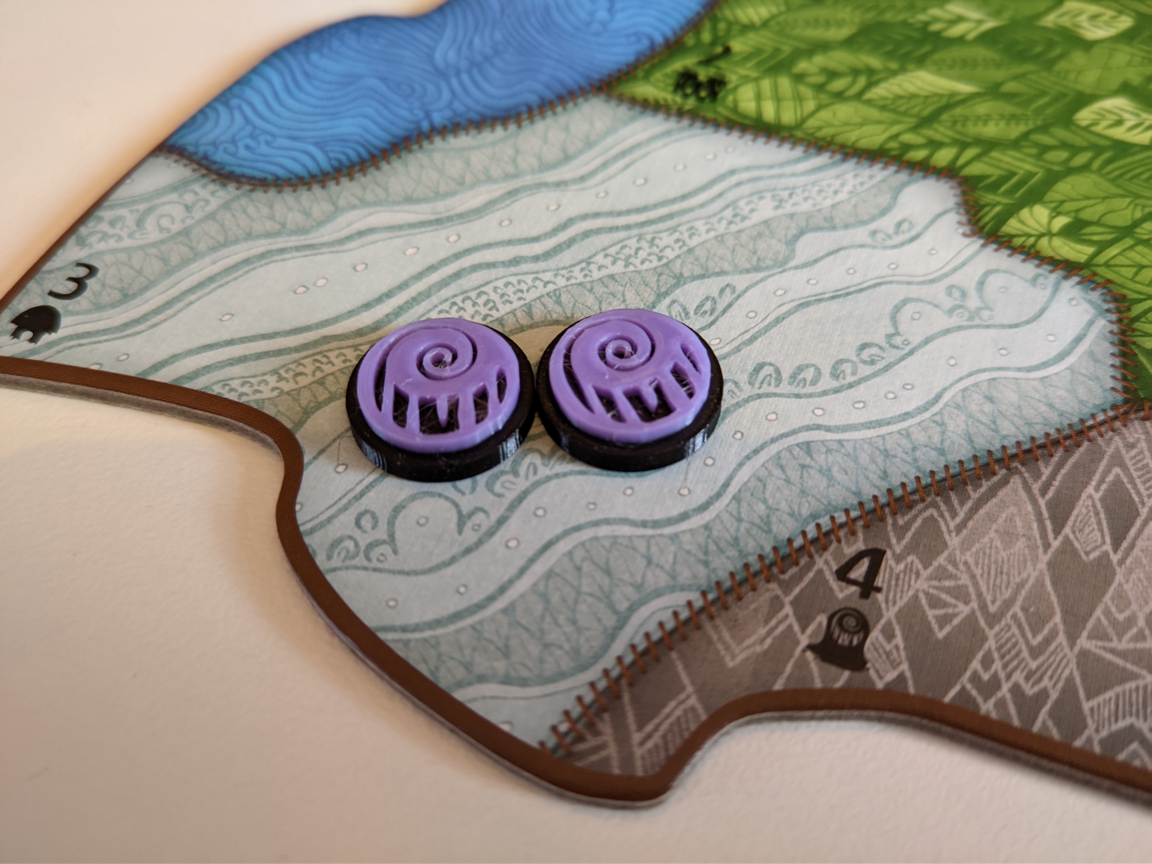 Spirit Island Blight Token by TheOtherWes | Download free STL model ...