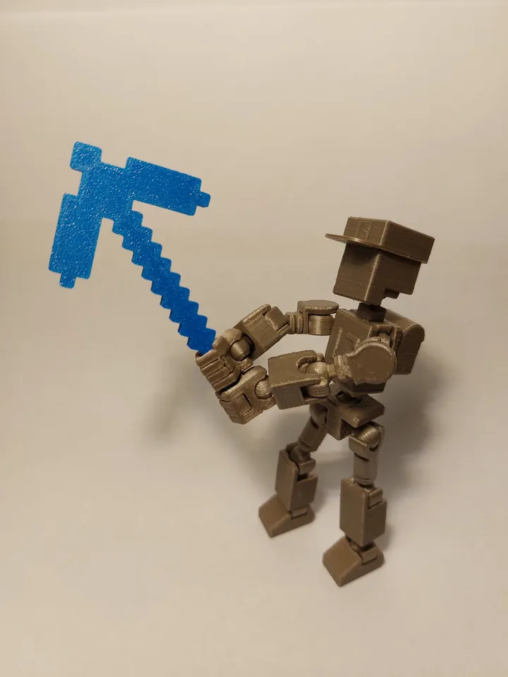 Minecraft tools for "13" Printable Jointed Figures by Repoholy ...