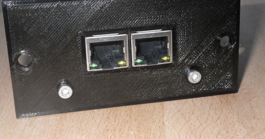 Rackmount for Orange Pi R1 by nbernard | Download free STL model ...