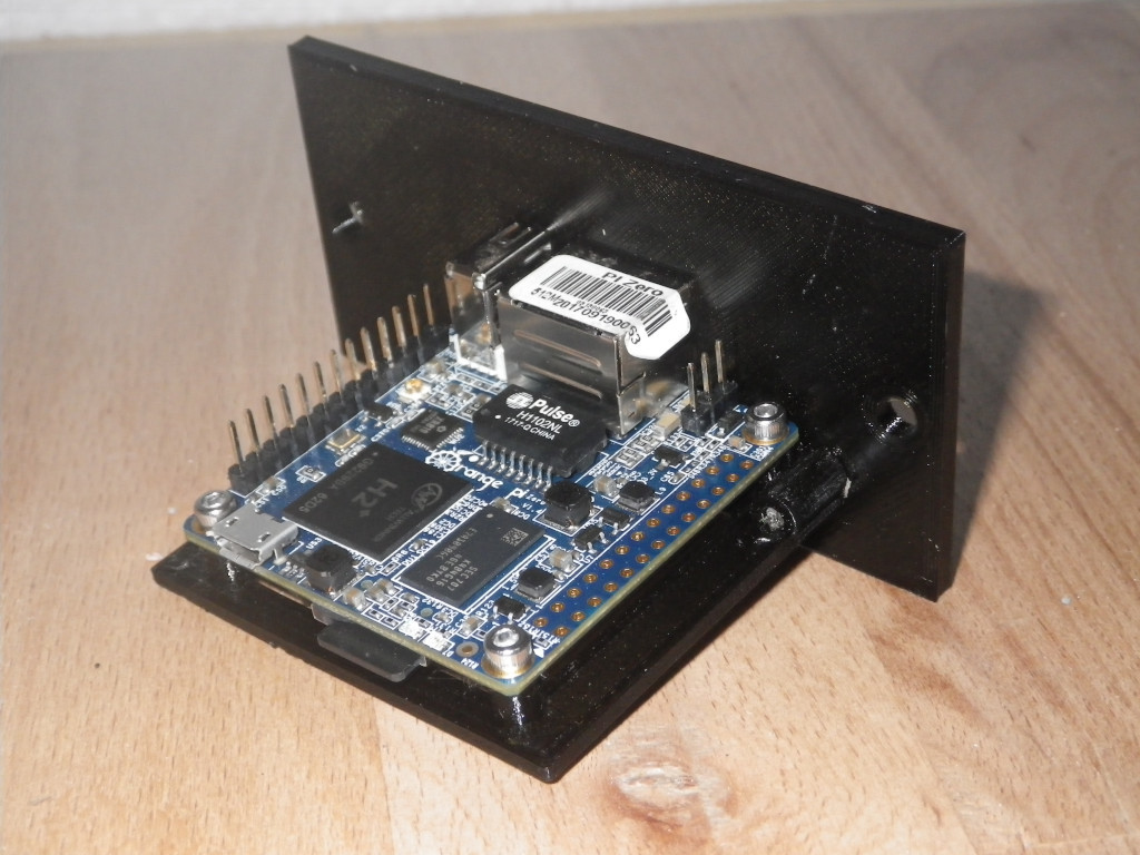 Rackmount for Orange Pi Zero by nbernard | Download free STL model ...