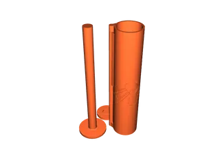Maki bazooka by Monsieur Luke | Download free STL model | Printables.com