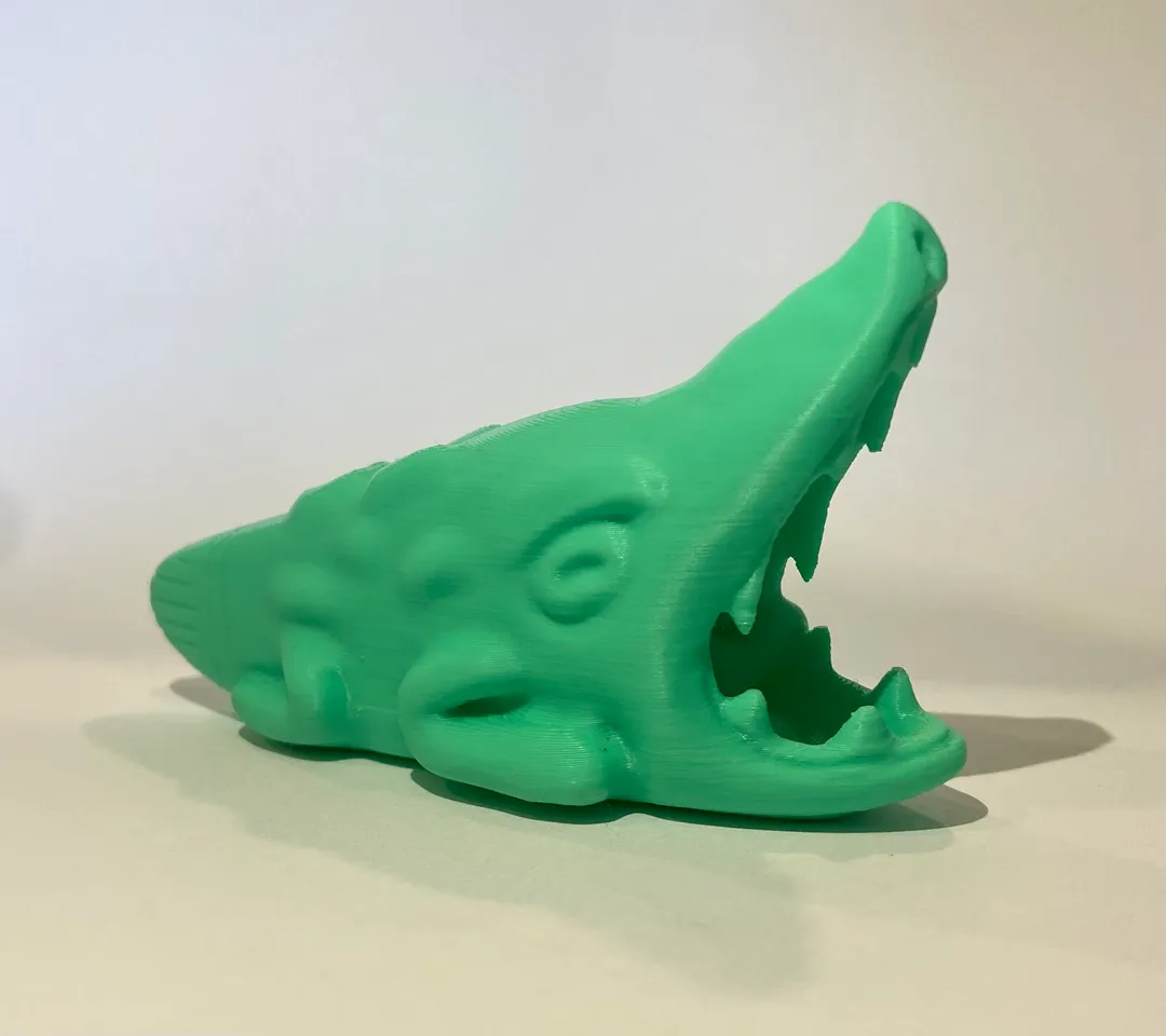 Crocodile Sculpture by SheehanDesigns | Download free STL model ...