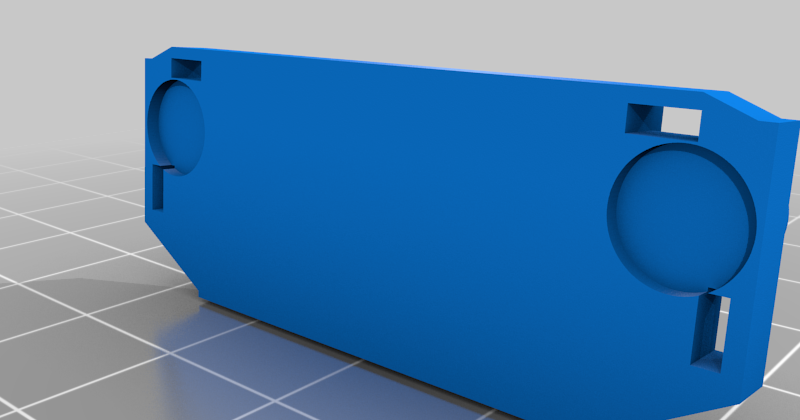 Rear Led Holder for Nichimo RC Spirit FF by SilverTriple | Download ...