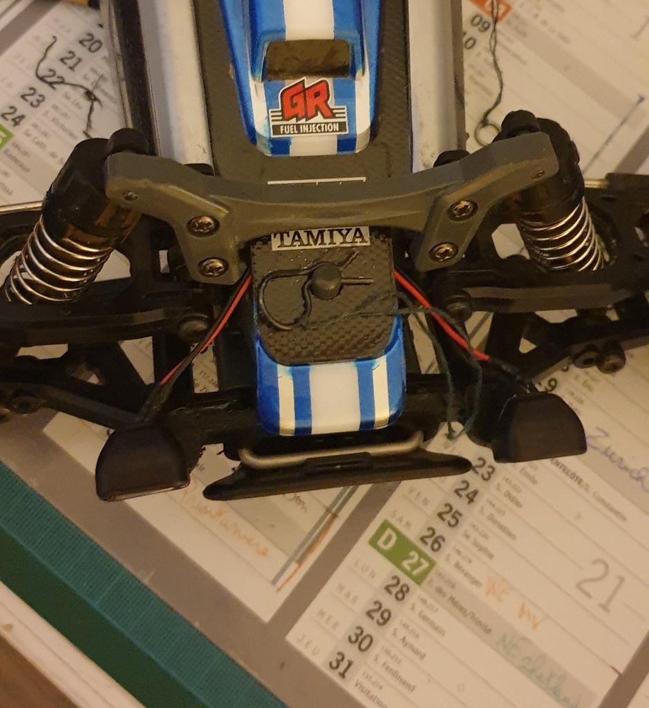 Tamiya DT03 Front Led buckets holder by SilverTriple | Download free ...