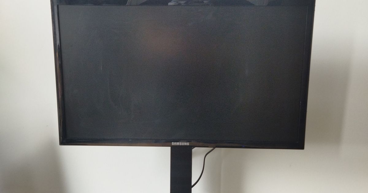 Slim Monitor Stand - Universal - Height and Angle Adjustment by ap ...