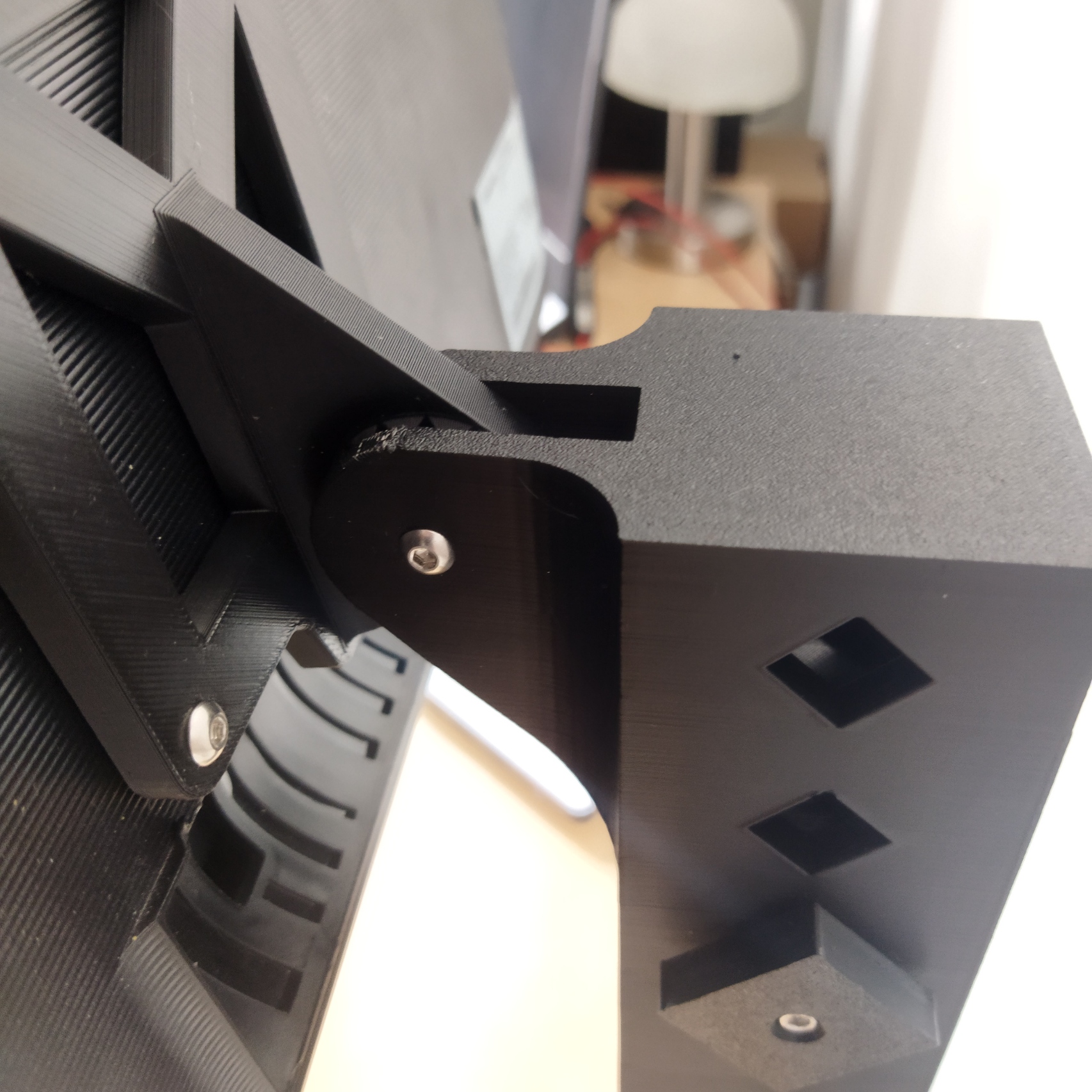 Slim Monitor Stand - Universal - Height and Angle Adjustment by ap ...