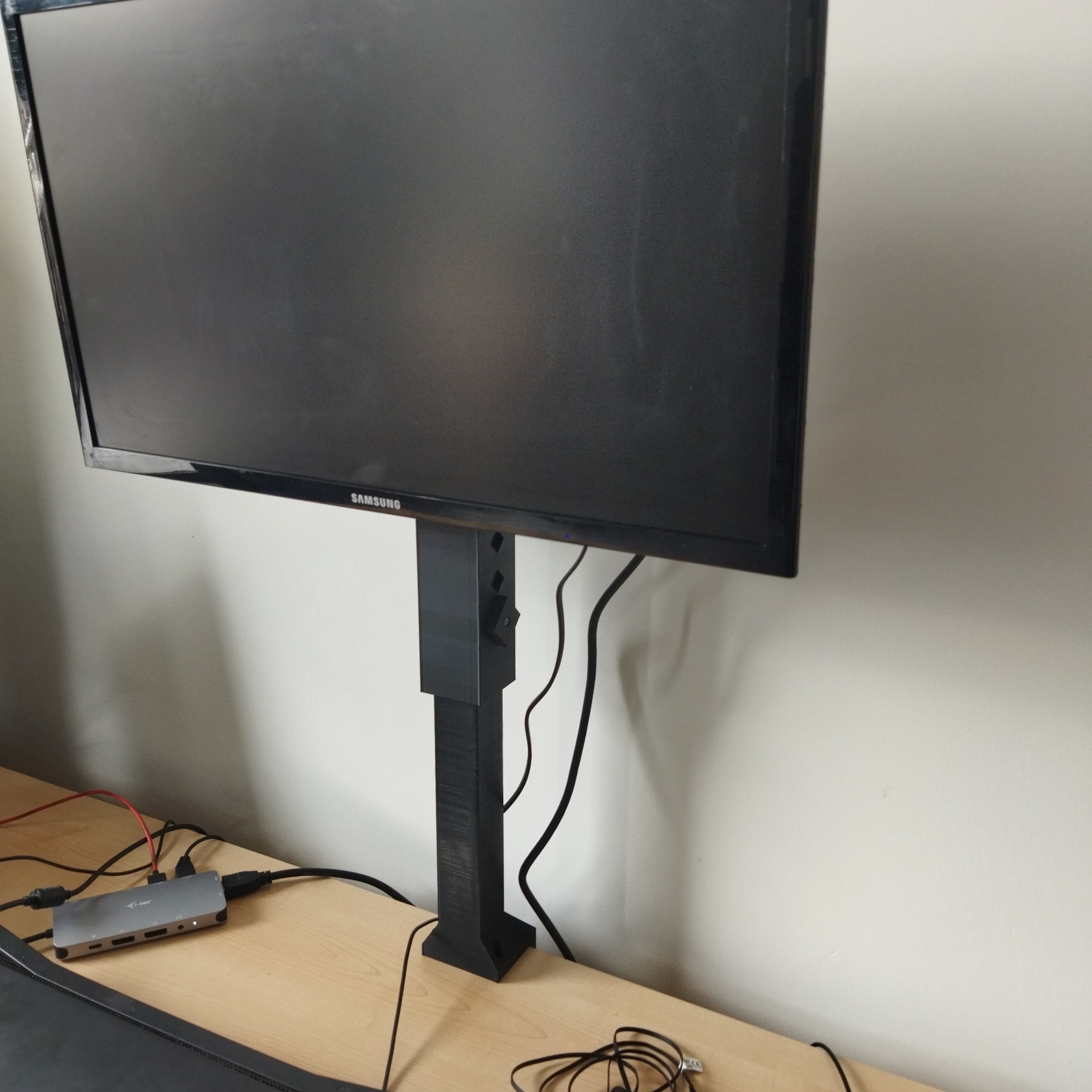 Slim Monitor Stand - Universal - Height and Angle Adjustment by ap ...