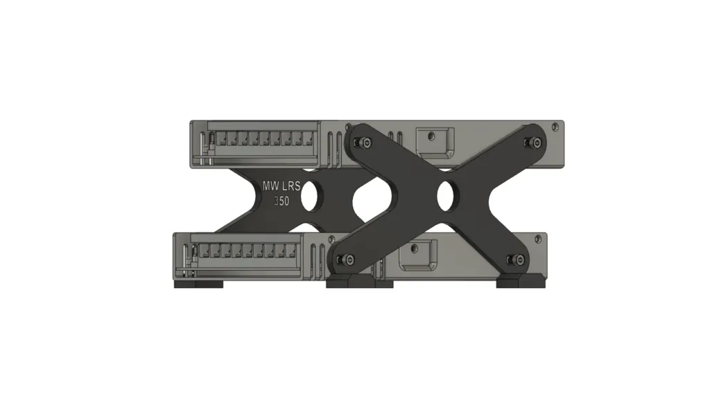Universal Staggered PSU Mounts by Derik Whittaker | Download free STL model | Printables.com