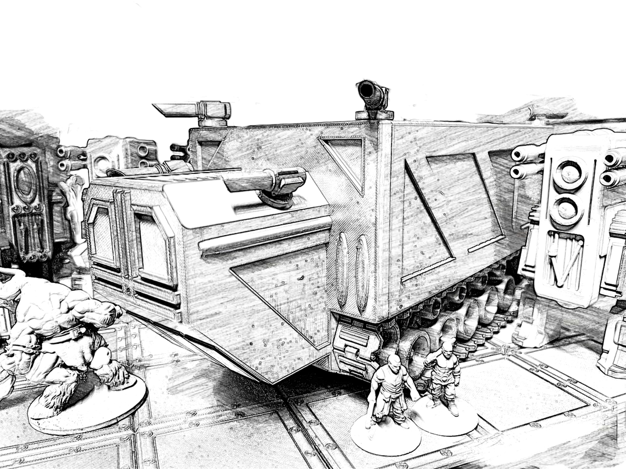 Death Valley APC by RobertusMaximus | Download free STL model ...