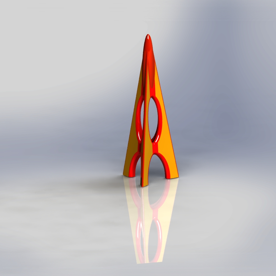 Trophy as a space rocket by dmc | Download free STL model | Printables.com