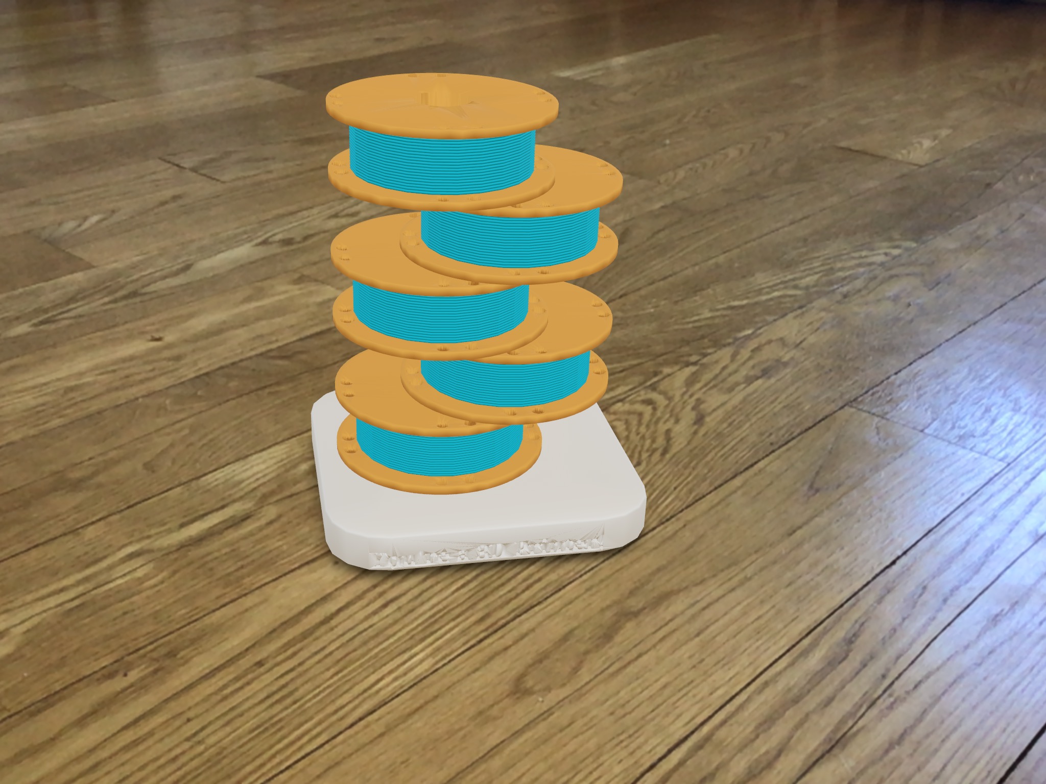 Filament Trophy (3 4 or 5 filament roles) by Superprinter | Download ...