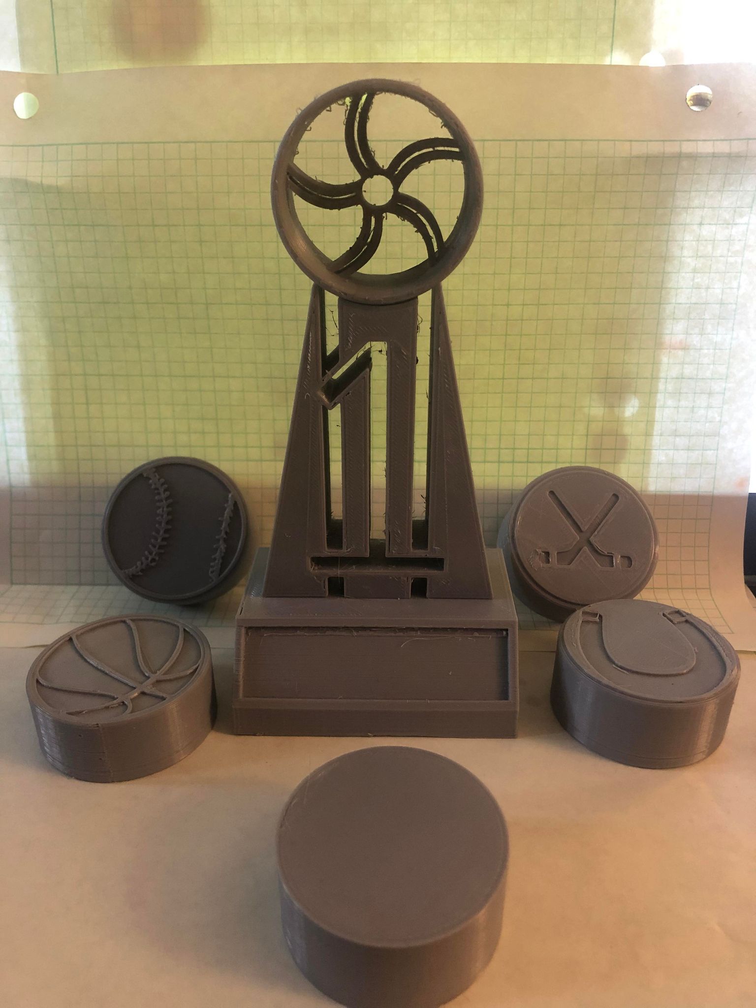 Multi purpose trophy by Matt Flanigan | Download free STL model ...