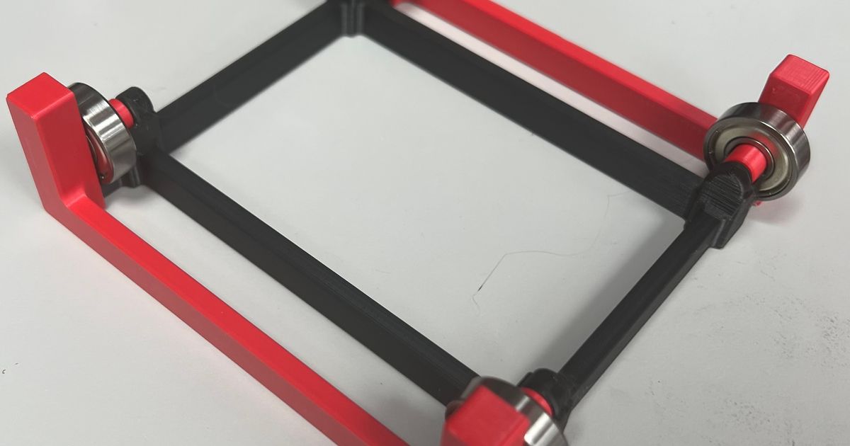 Minimalistic large spool (AddNorth 2.3KG) roller (no screws needed) by ...