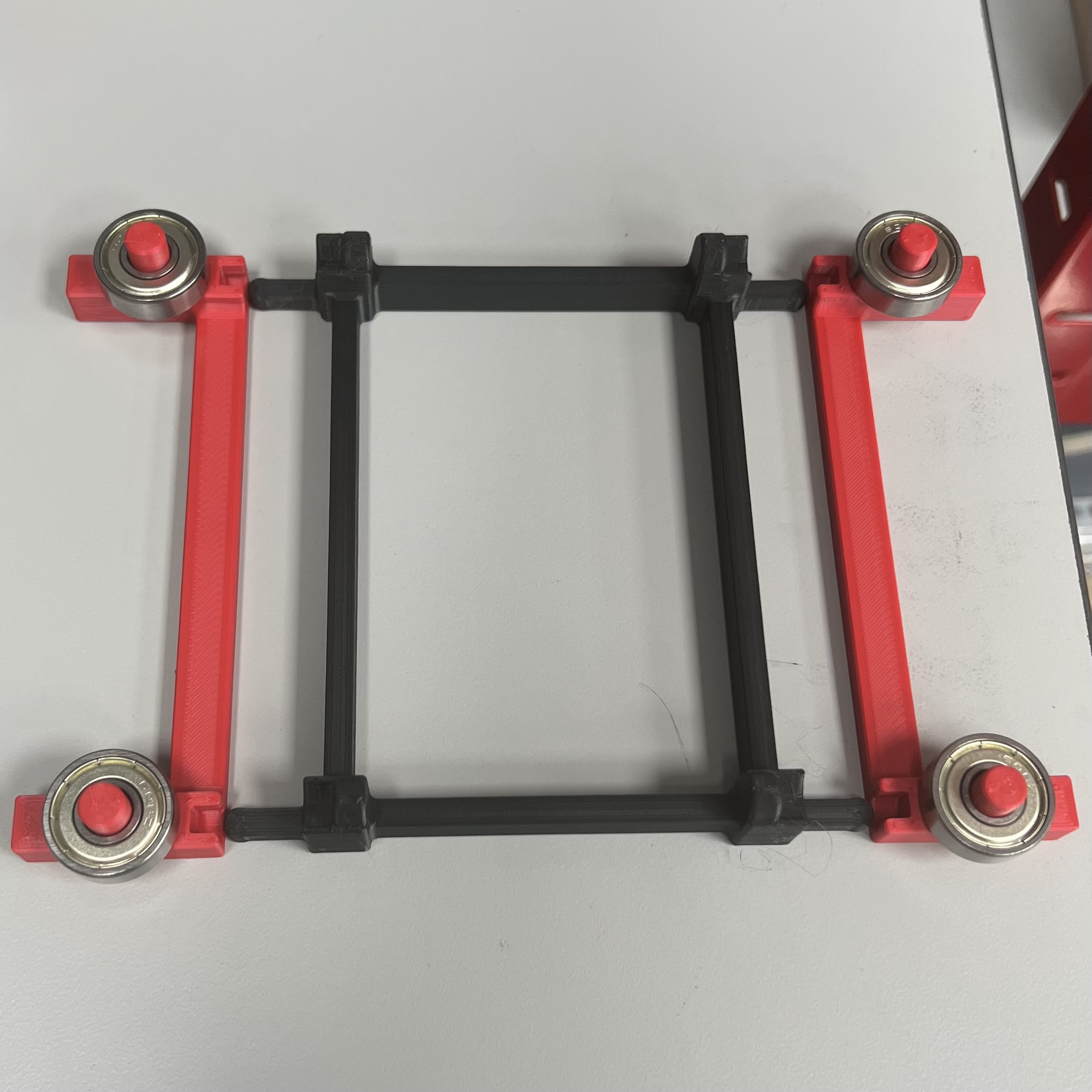 Minimalistic large spool (AddNorth 2.3KG) roller (no screws needed) by ...