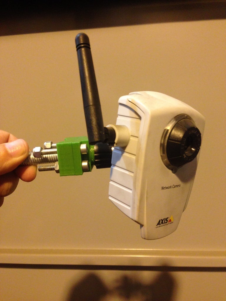 Surveillance camera Axis 207 support por MP3D | Descargar modelo STL ...