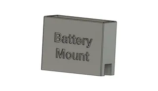BATTERYMOUNT models for 3D printer | Printables.com
