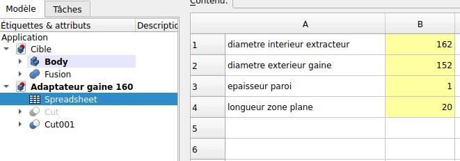 Adaptateur gaine 160mm (paramétrique) by Jodaille | Download free STL ...