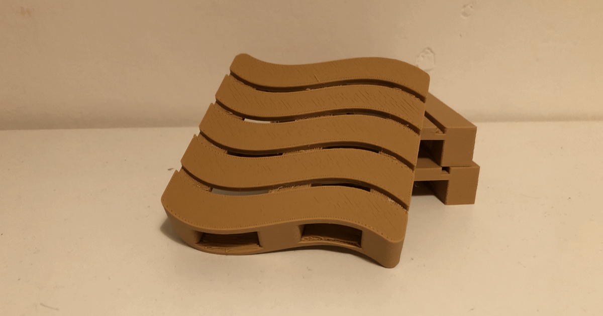 Euro Pallet and Wave designed Pallet by sv7kwi | Download free STL ...