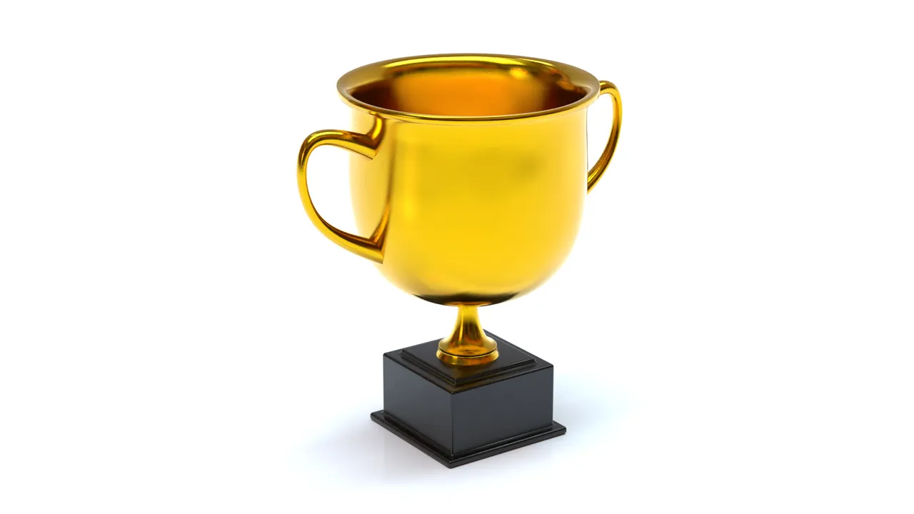 Classic Gold Trophy by Books | Download free STL model | Printables.com