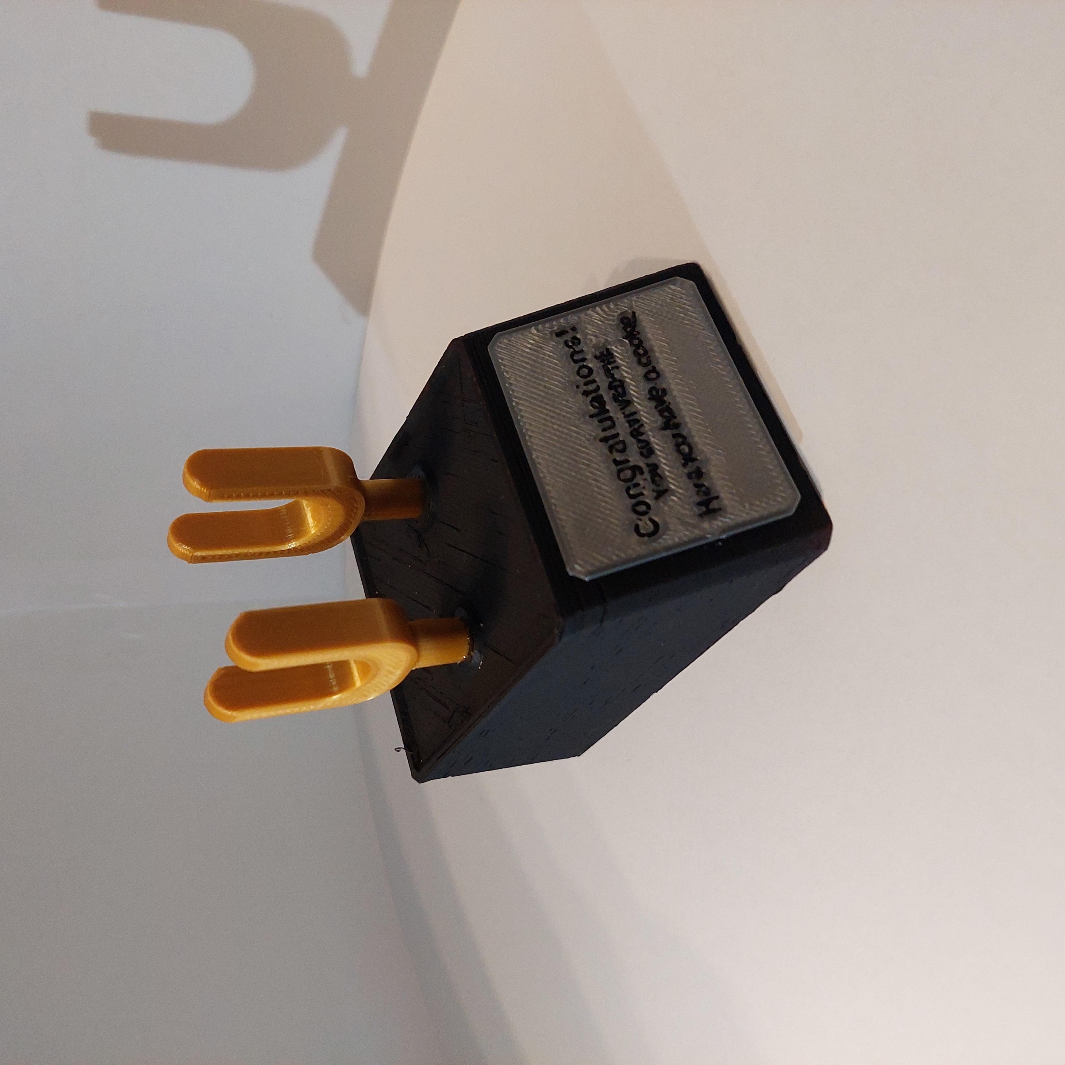 Congratulations! You survived the week by Odbix | Download free STL ...