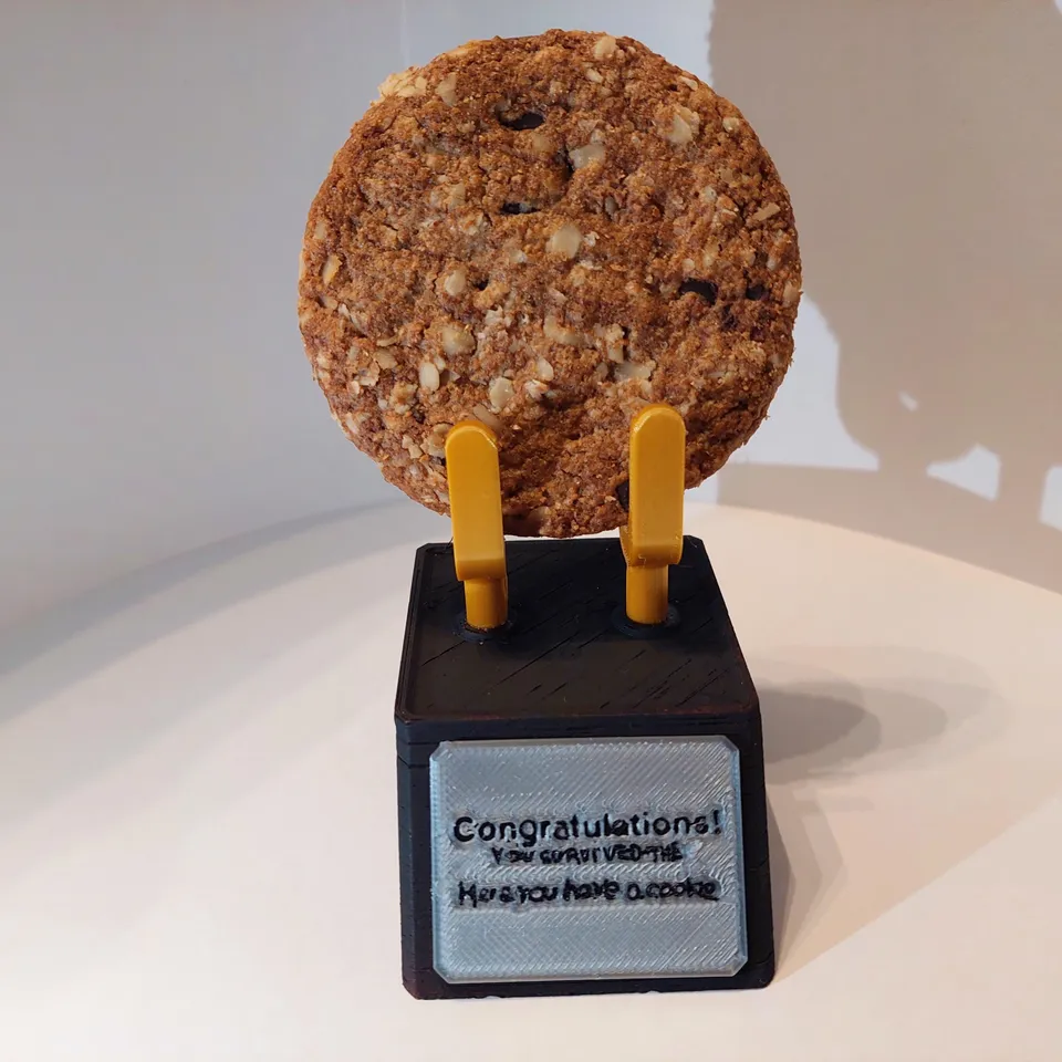 Congratulations! You survived the week by Odbix | Download free STL ...