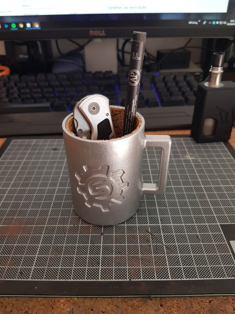 Overwatch - Torbjorn Mug by MP3D | Download free STL model | Printables.com