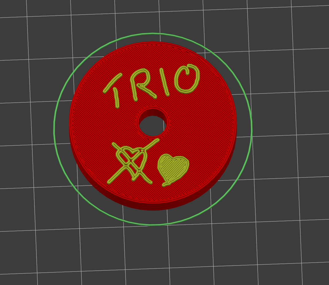 45 Record Adapter NDW Trio Style by Otty_Skipper | Download free STL ...