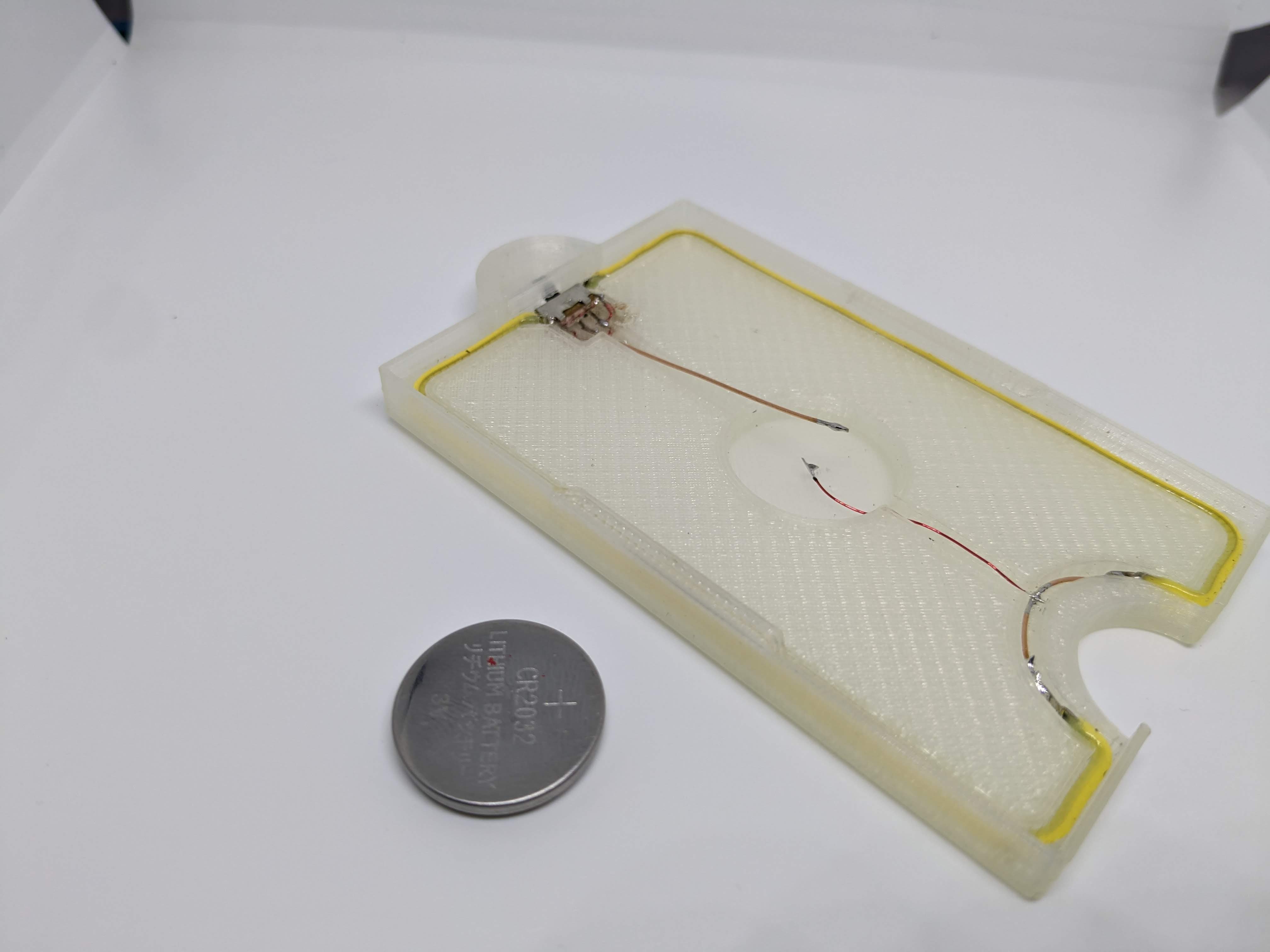 LED ID badge holder by facelesstech | Download free STL model ...