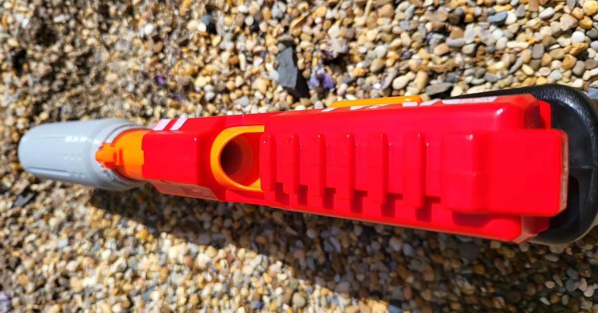 Nerf Knockout TKO Printed Barrel by Toukejin | Download free STL model ...