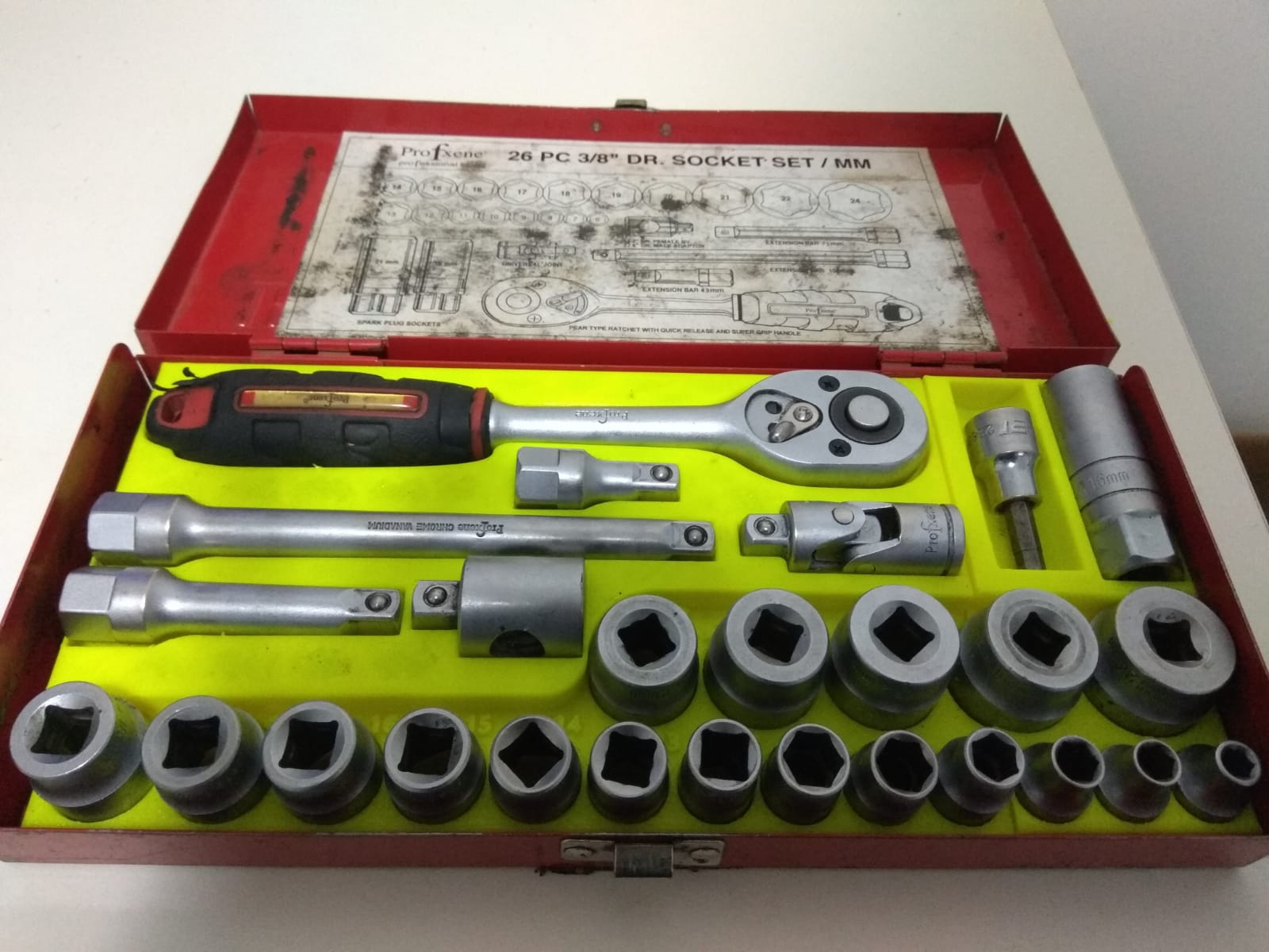 ProFxene 3/8" Socket Set Tool Box by Hackam 44 | Download free STL ...
