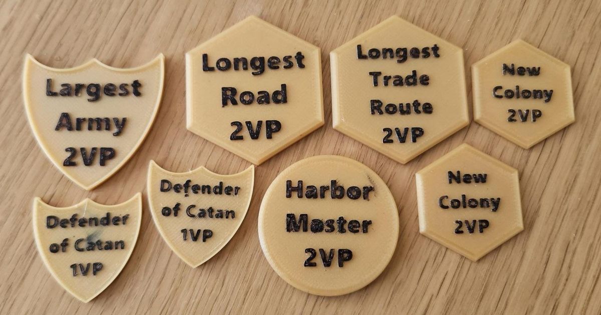 Catan New Colony 2VP Seafarers by Linnmarin | Download free STL model ...