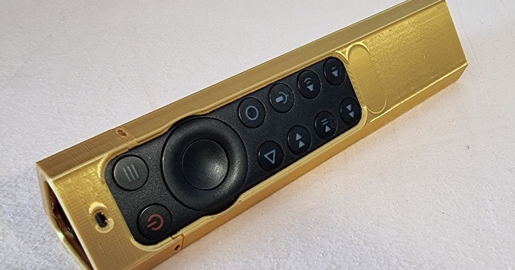 Armor Shell for NVidia Shield Remote by Bobbylebob | Download free STL ...