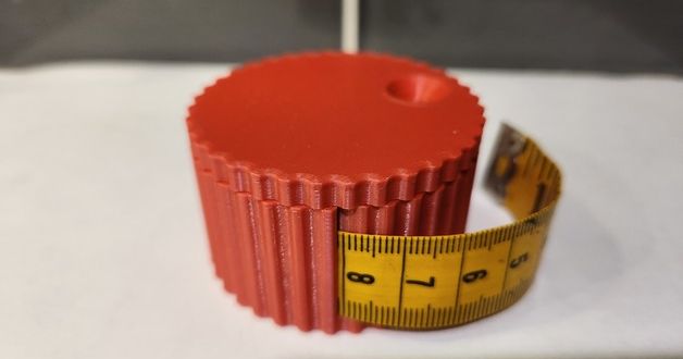 Soft measuring tape holder by TheCubingJar | Download free STL model ...