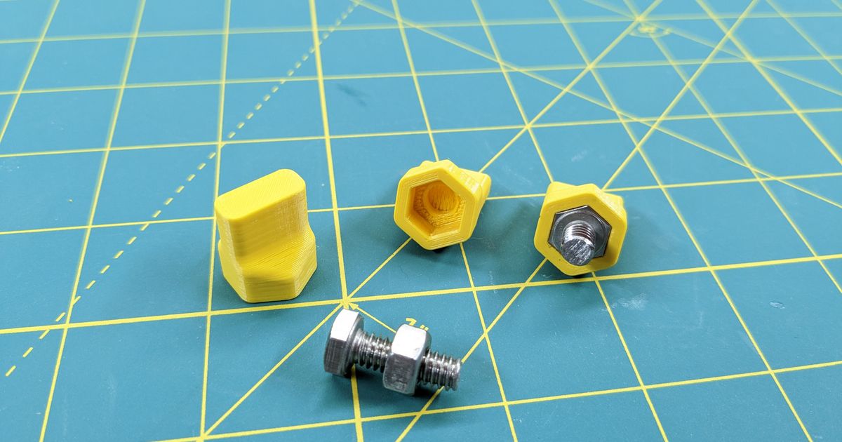 Thumb screw fastner for 1/4 inch nut or bolt (1/4-20), no supports ...