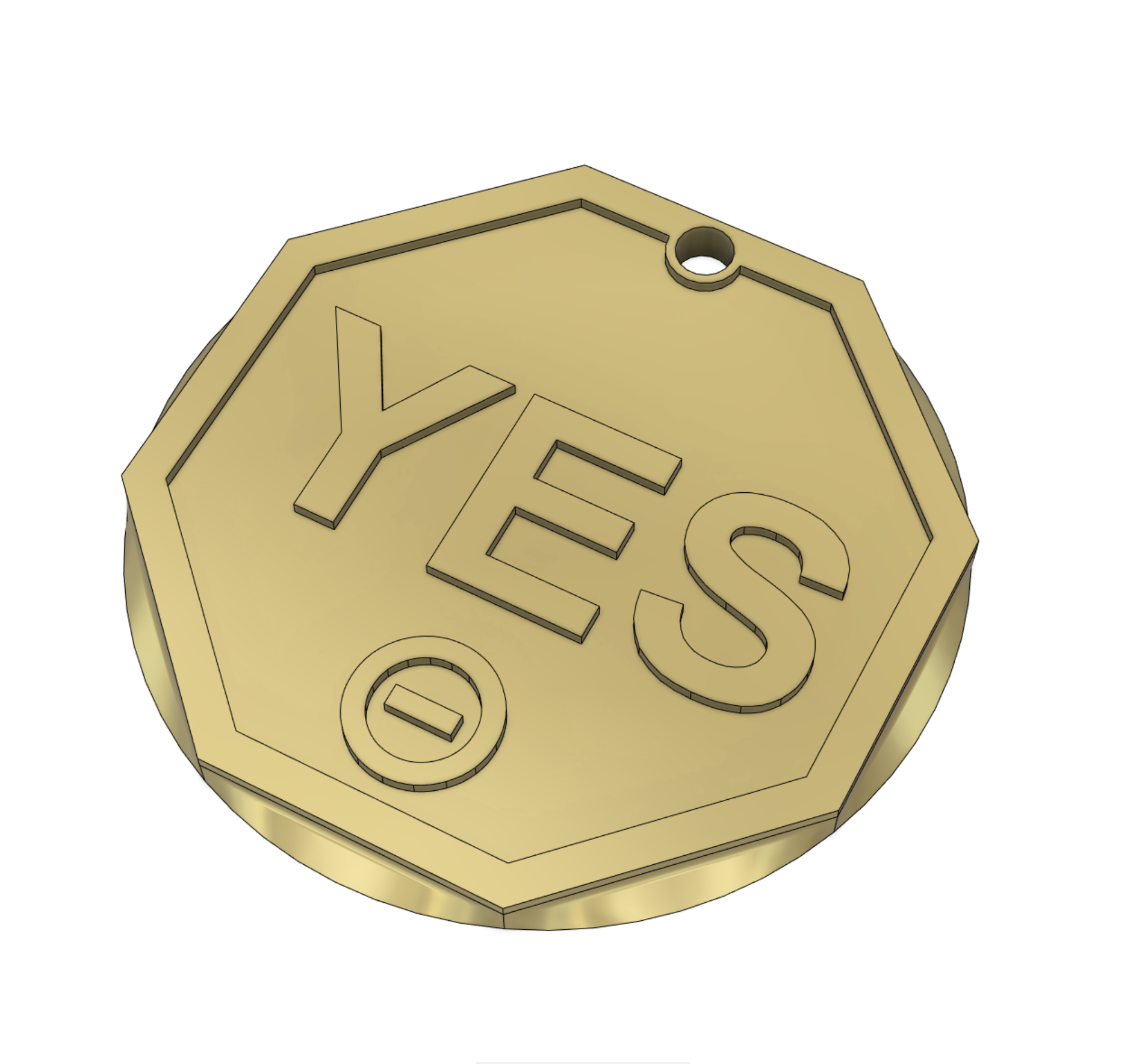 Mixed Signals Medallion by Xtagon | Download free STL model ...