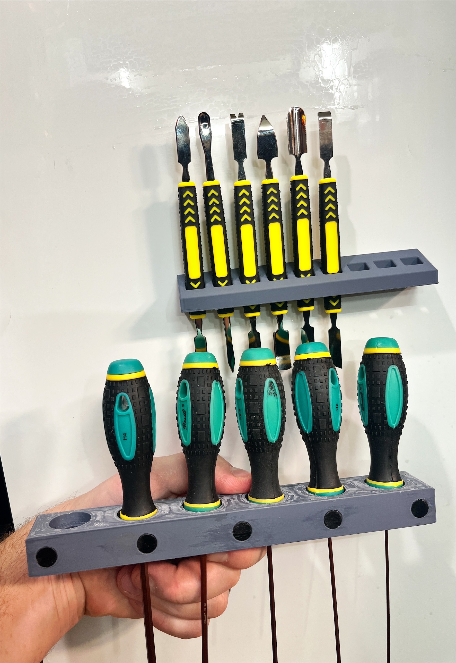 3D Printing Accessory Holders - Mini Prybar Set & Hex Driver Set by ...