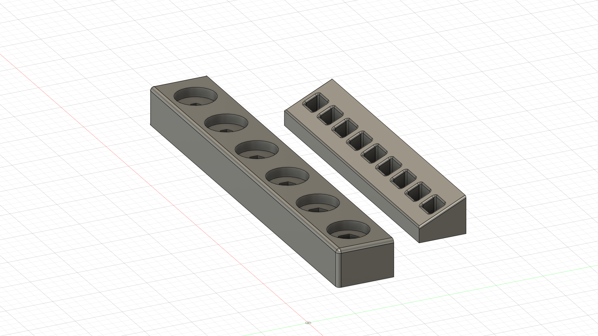 3D Printing Accessory Holders - Mini Prybar Set & Hex Driver Set by ...