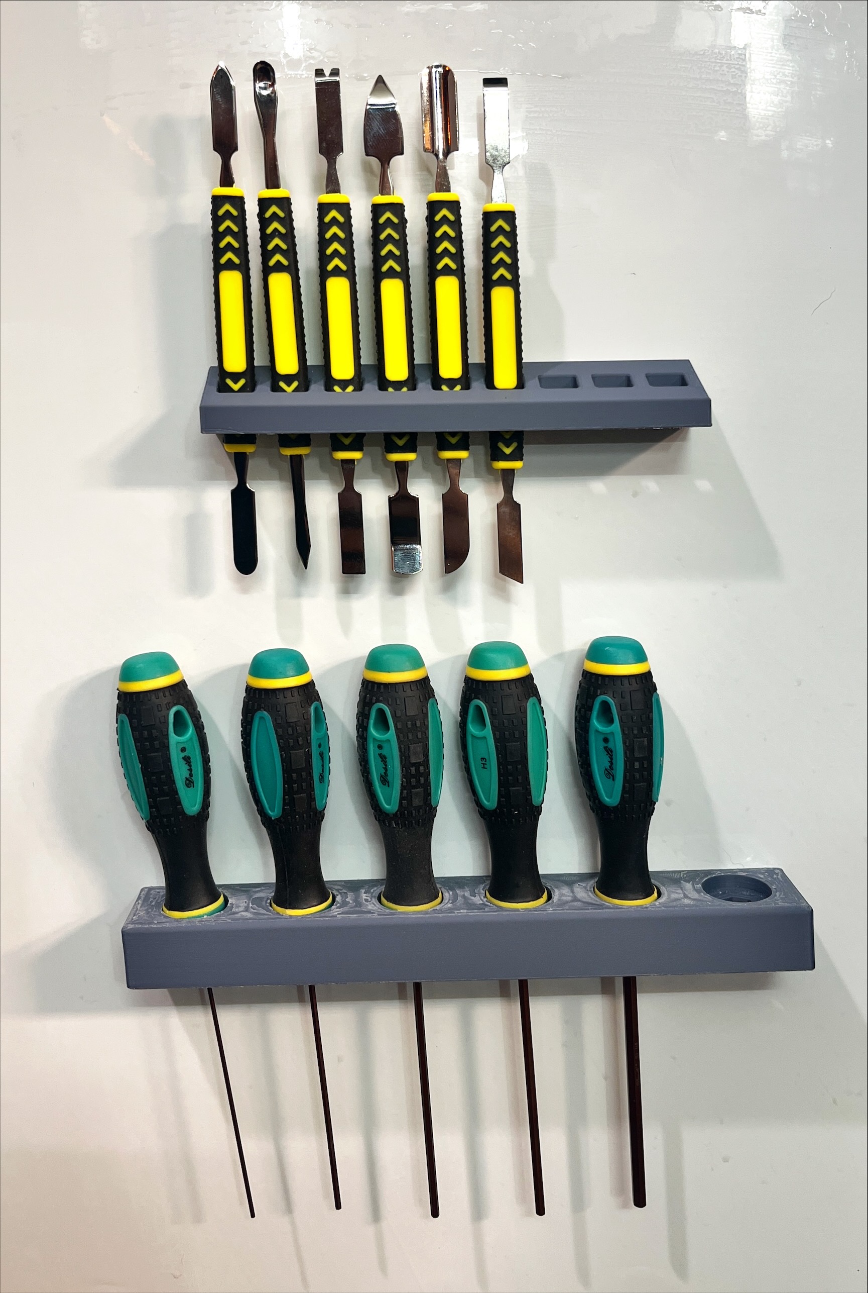 3D Printing Accessory Holders - Mini Prybar Set & Hex Driver Set by ...