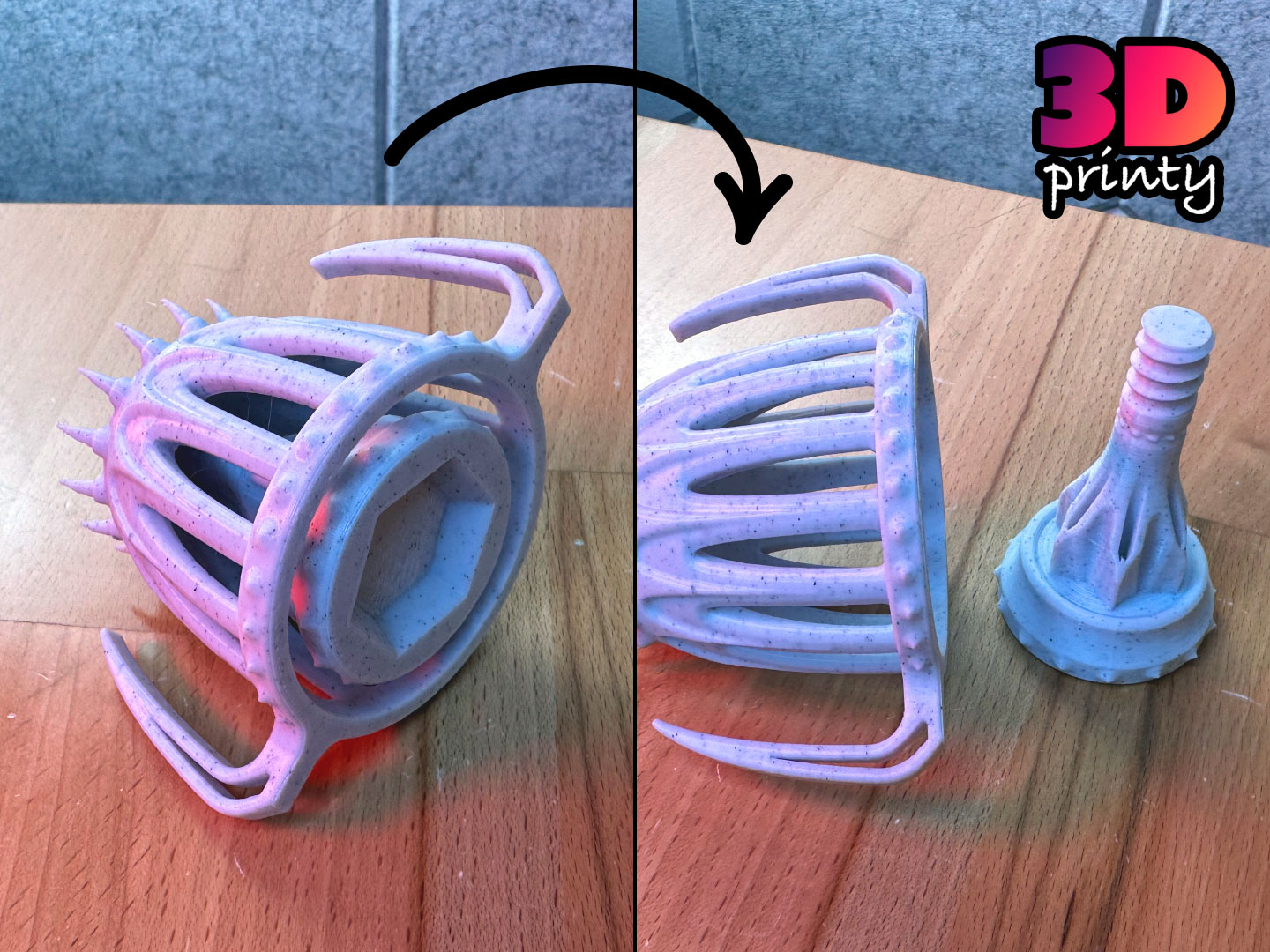 Torture Test Trophy by 3D Printy | Download free STL model | Printables.com