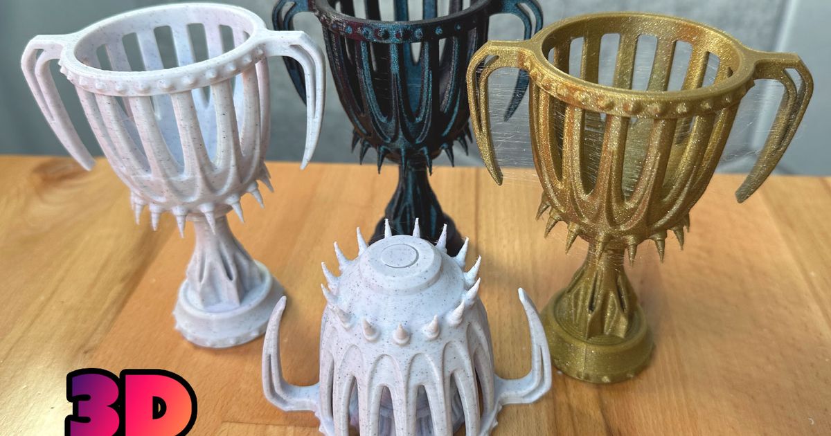 Torture Test Trophy by 3D Printy | Download free STL model | Printables.com
