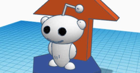 Reddit Snoo Award by Marlin | Download free STL model | Printables.com