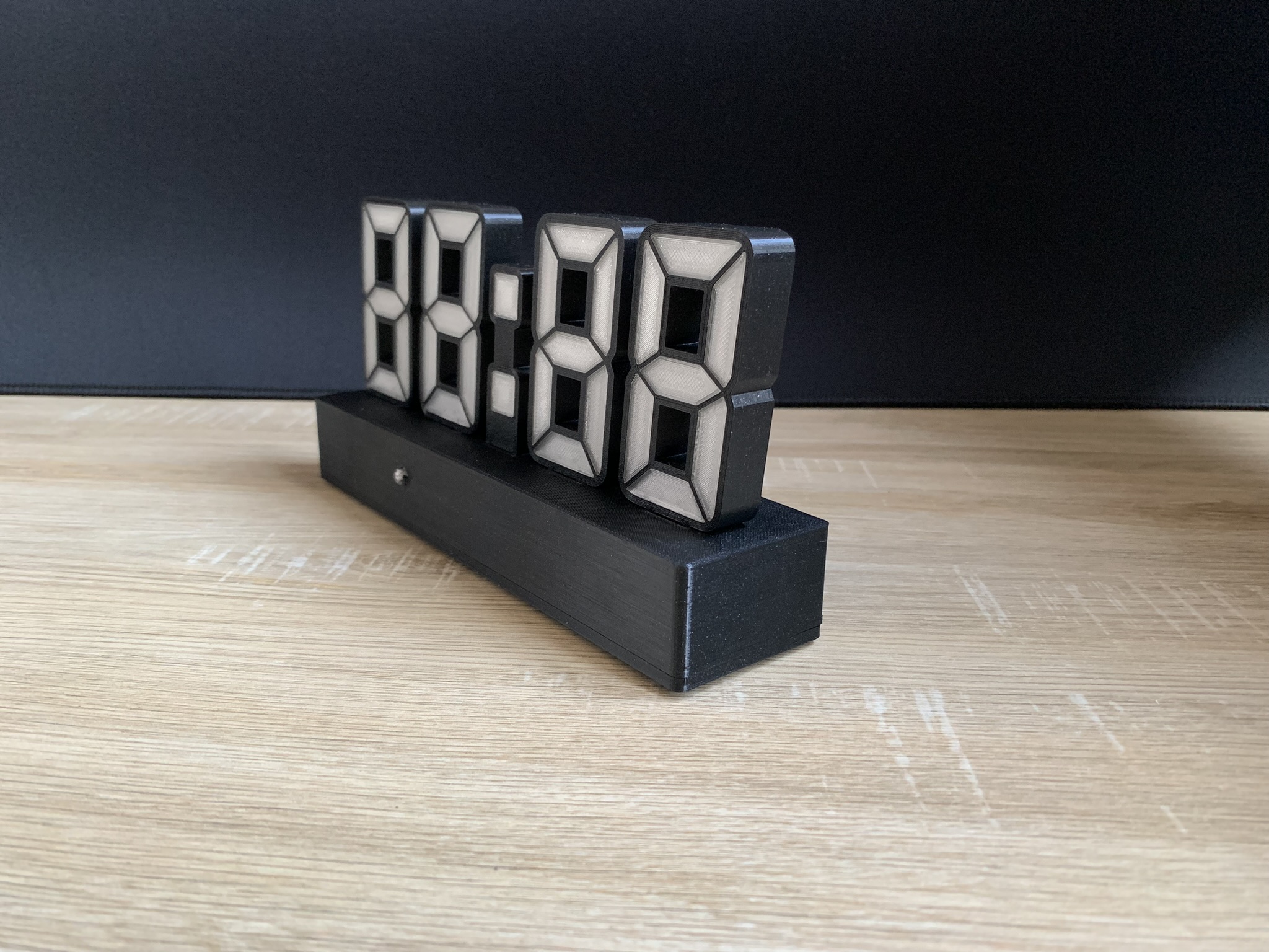LED Clock - Resized2-40x66mm by Marius M | Download free STL model ...