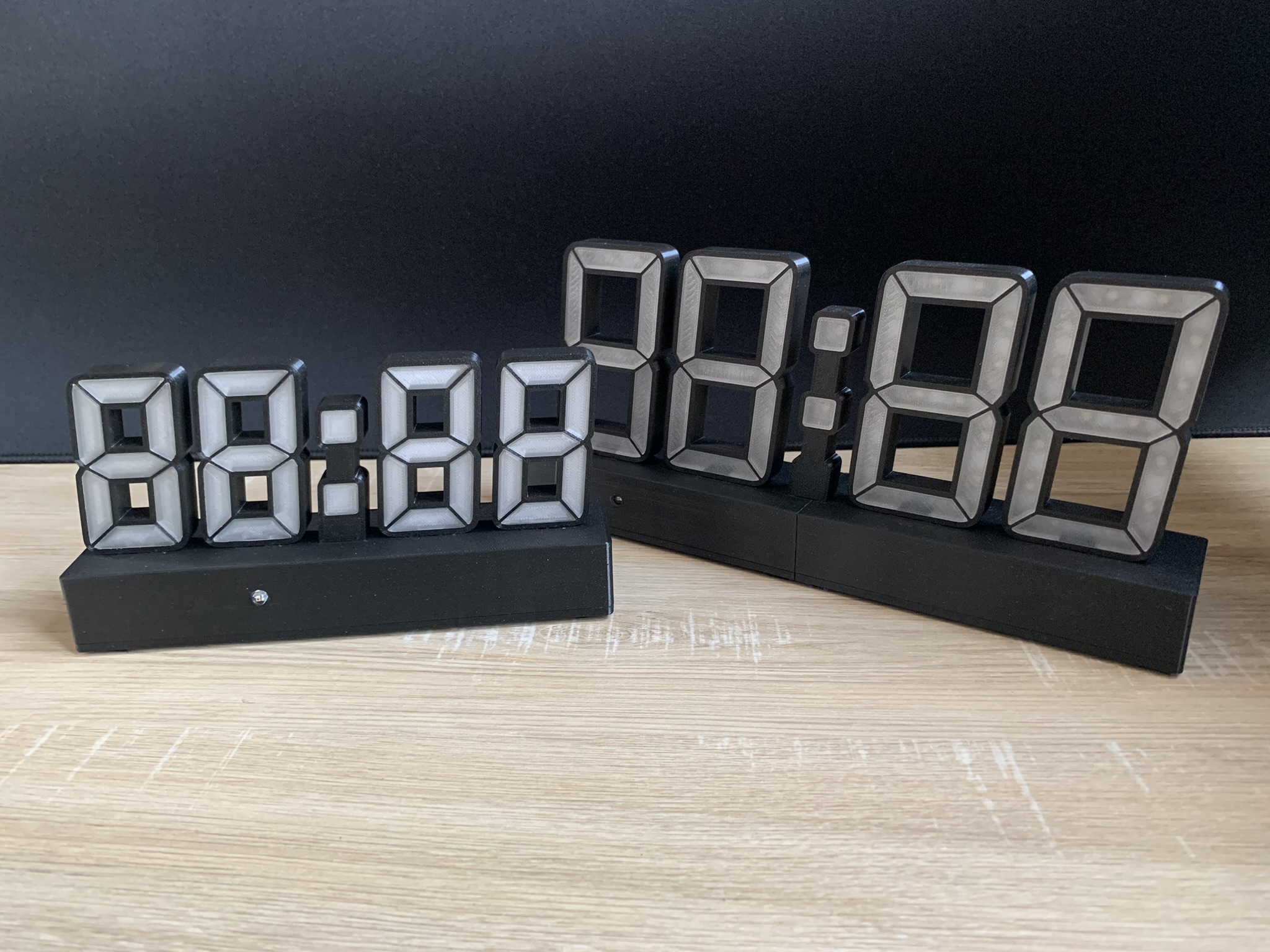 LED Clock - Resized2-40x66mm by Marius M | Download free STL model ...