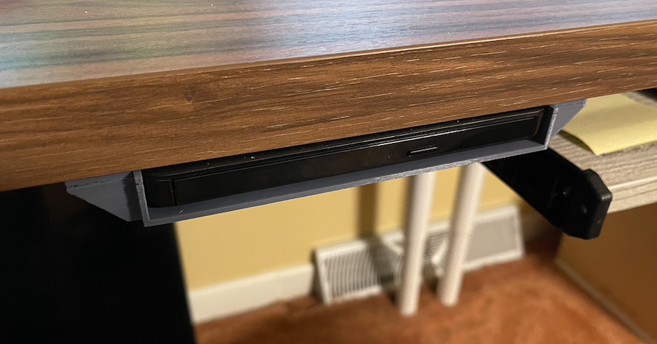 LG Slim Portable DVD Writer Under Desk Mount by ErnieC | Download free ...
