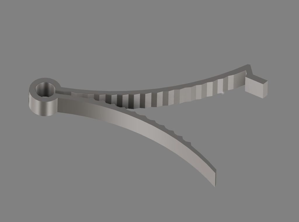 Single Piece Bag Clip by Wiseone | Download free STL model | Printables.com