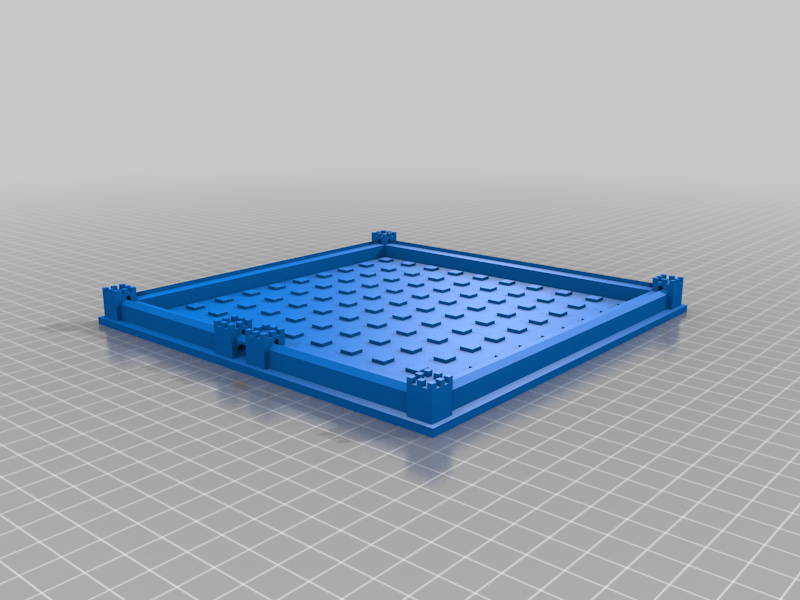 Cathedral Game - Board and Cover by Corey | Download free STL model ...