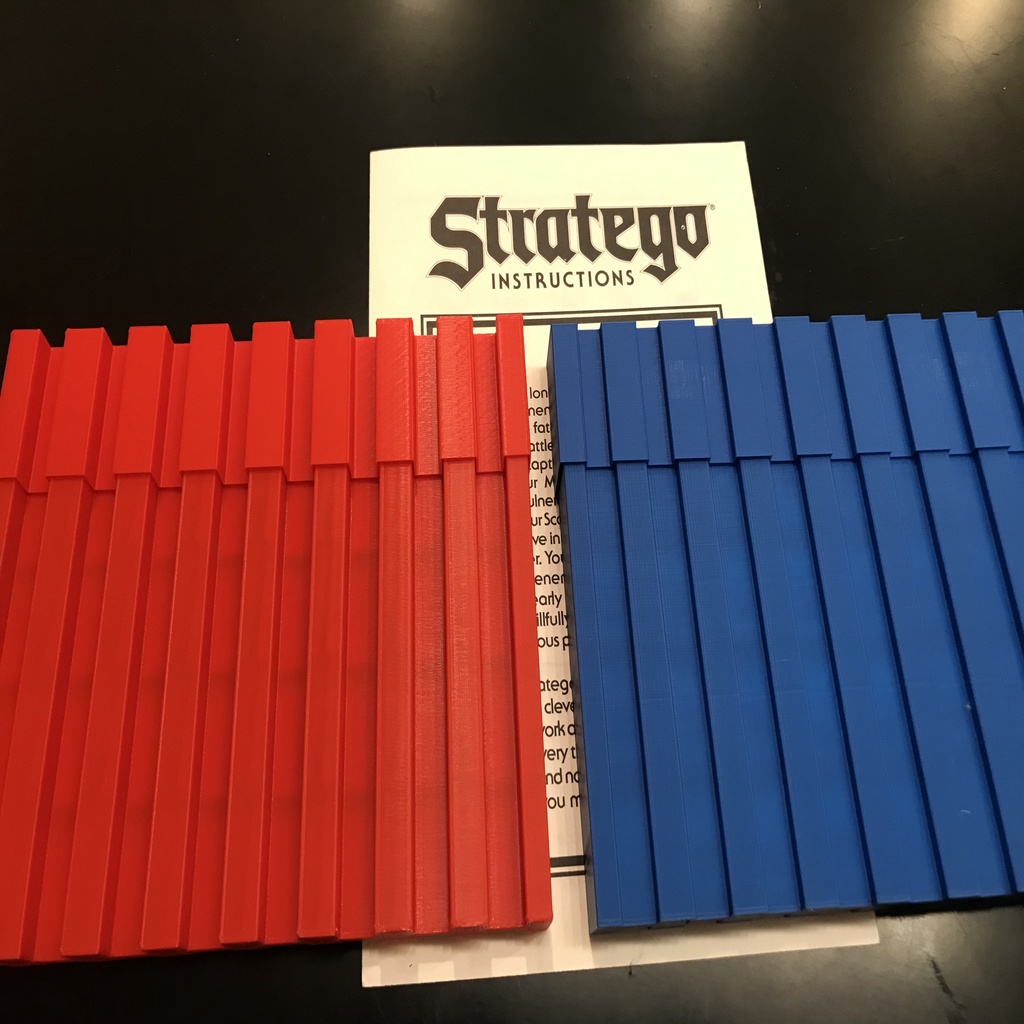 Stratego Unit Holder by Corey | Download free STL model | Printables.com