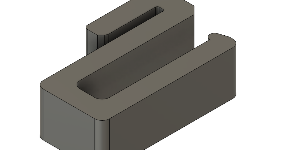 Cable clip for HDMI (or